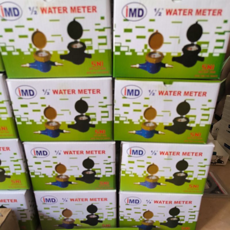 Jual Meteran Air Besi 1/2" / Meteran Air 1/2 Inch Besi / Meteran Air ...