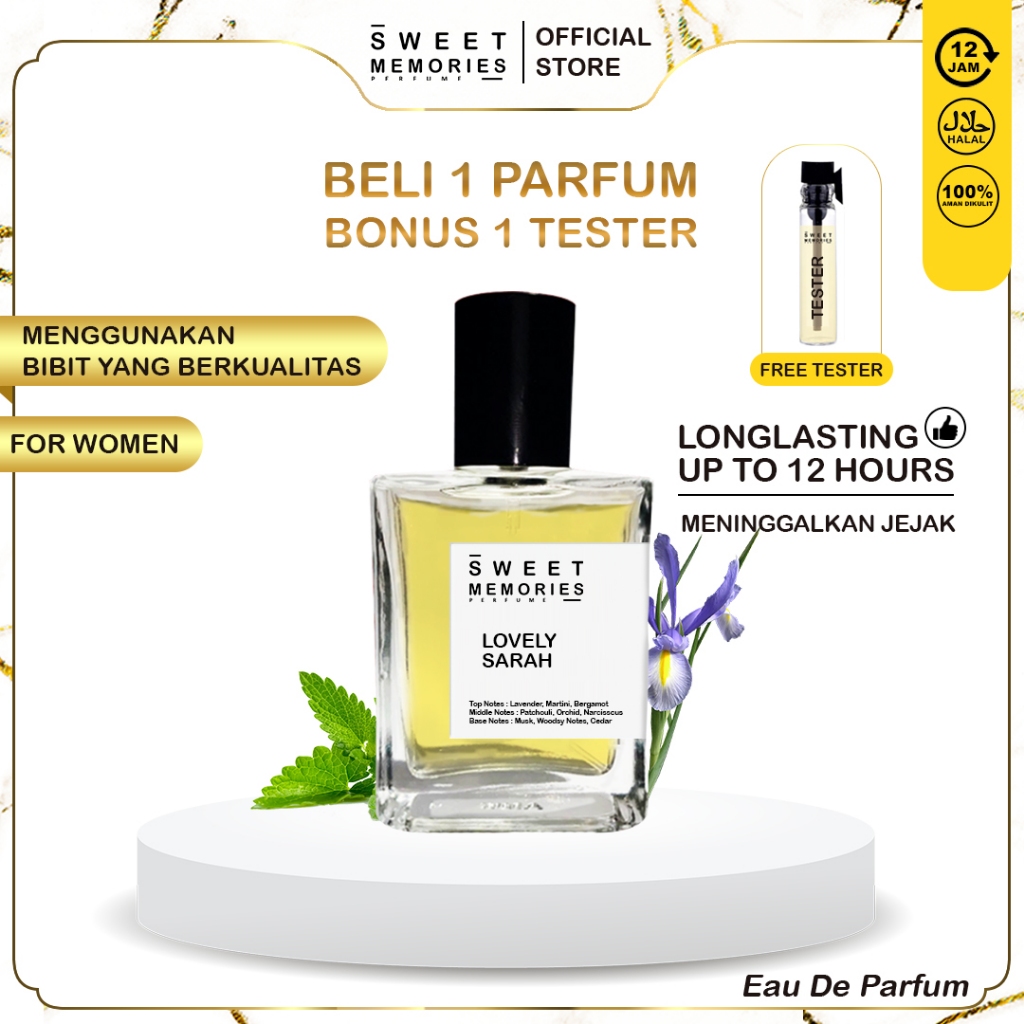 Jual SWEET MEMORIES - Parfum Pria & Wanita Aroma Tahan Lama Inspired By ...
