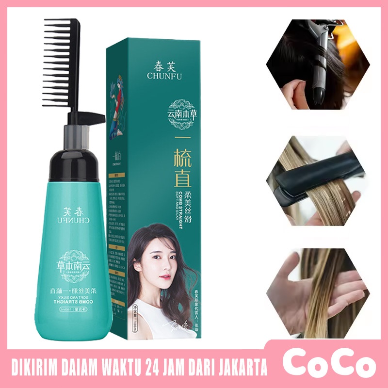 Jual 180ML Krim Pelurus Rambut Rambut Lurus Permanen Dan Pelembut ...