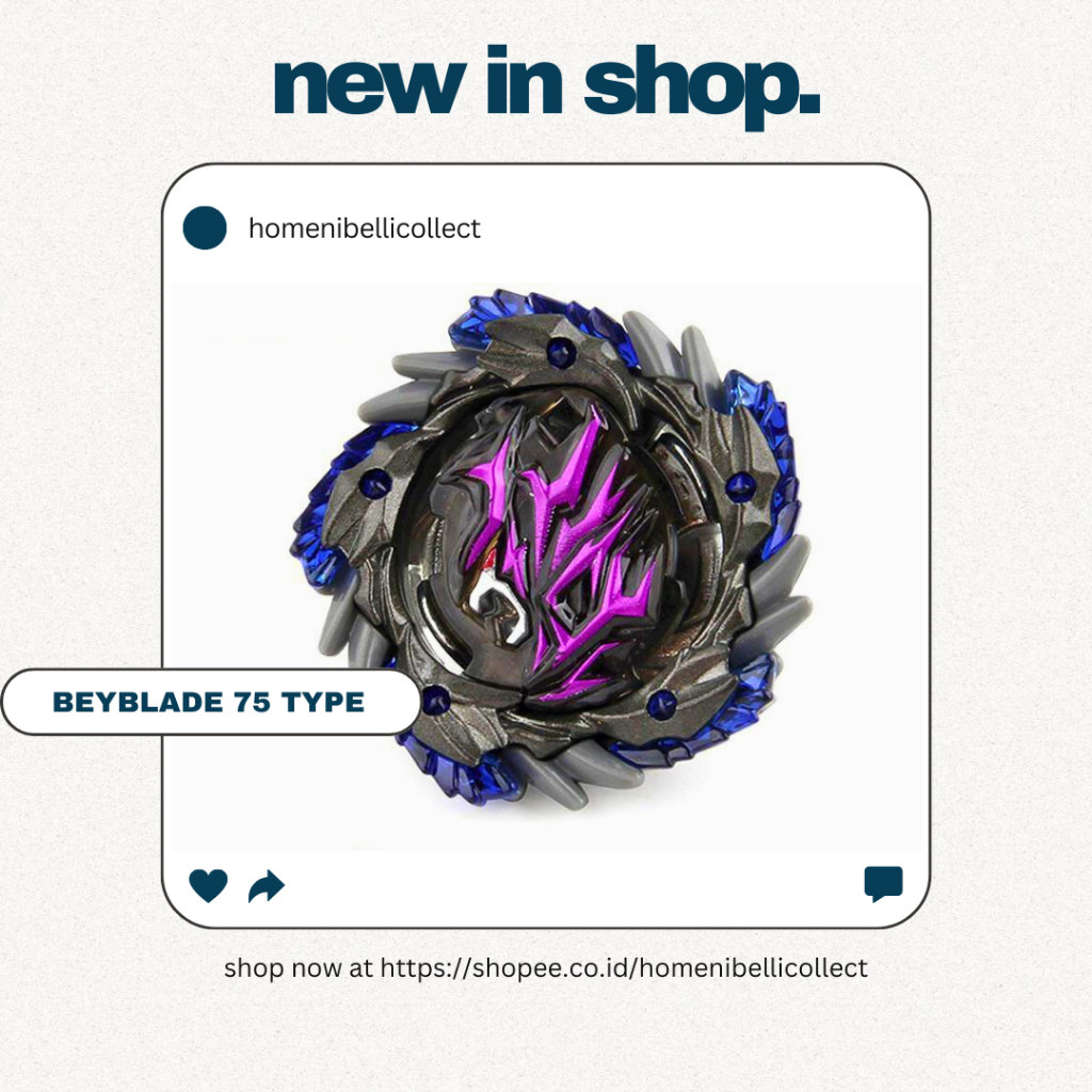 Jual Gangsing Beyblade 75 Type Besi Beblet Metal Beblade B00-B135 ...