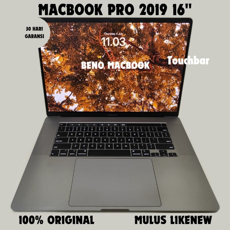 Jual MACBOOK PRO 2019 16INCH, SPEK SETARA M1PRO, MULUS LIKENEW, SEKEN ...