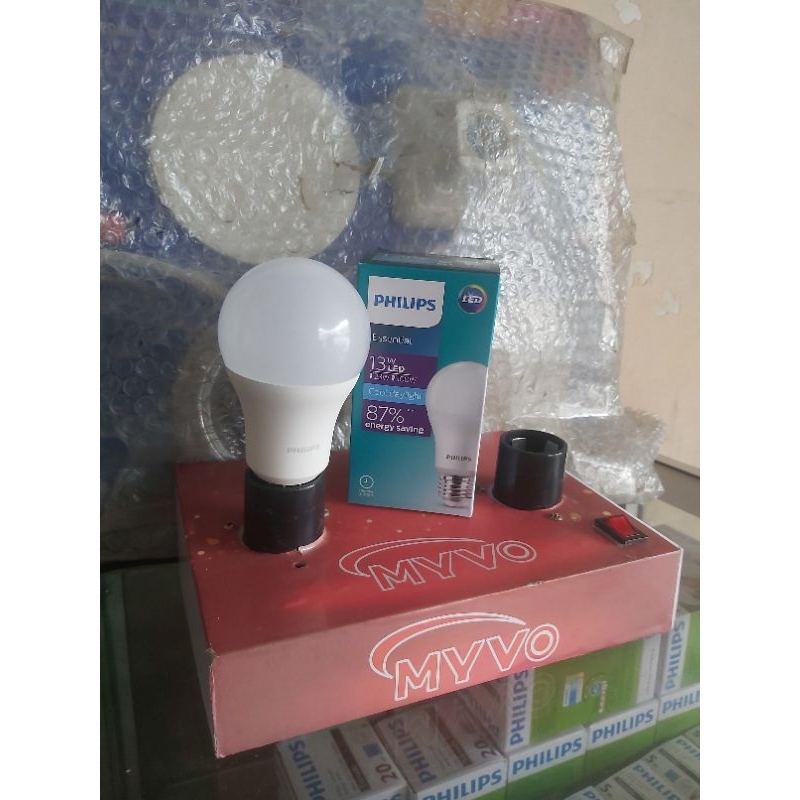 Jual PHILIPS LED 13 WATT COOL DAYLIGHT 1450 LUMEN Lampu led bulb ...