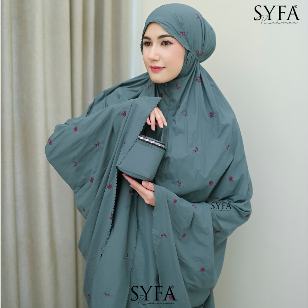 Jual Syfa Rahman - Mukena Mini Parasut Premium Korea Travel Dewasa ...
