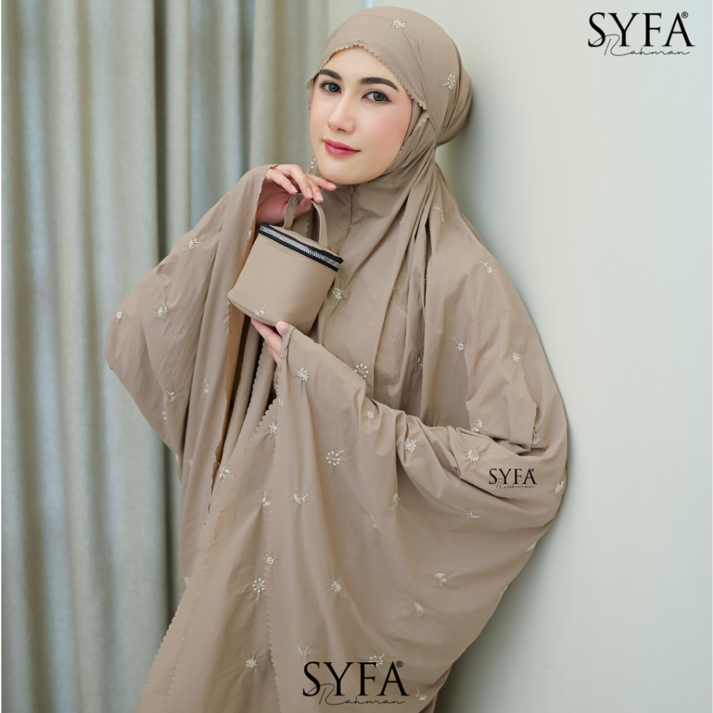 Jual Syfa Rahman - Mukena Mini Parasut Premium Korea Travel Dewasa ...