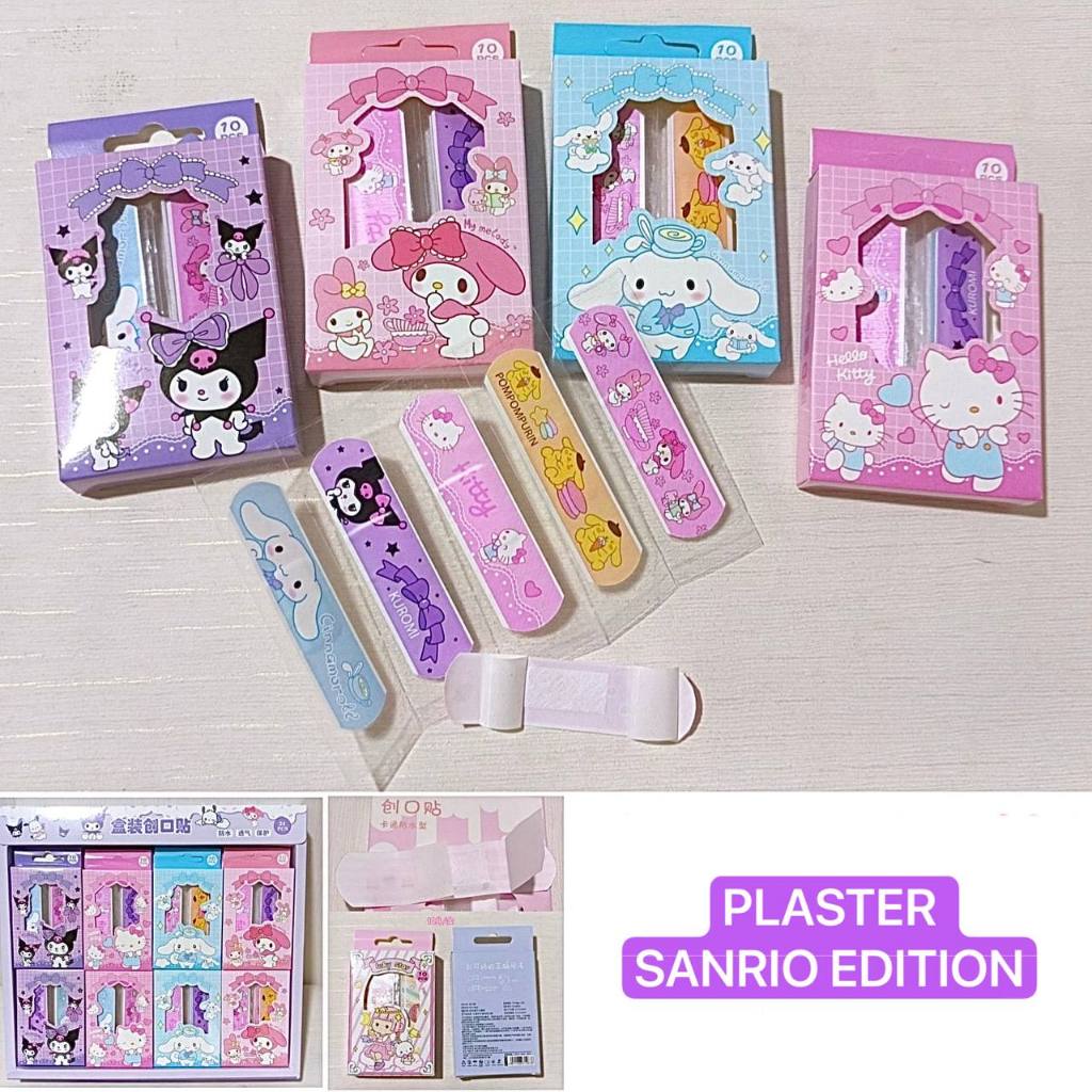 Jual Plaster Box isi 10 / Plaster Luka Karakter Sanrio Edition Anak ...