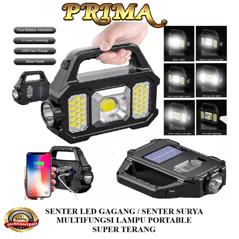 Jual SENTER LED GAGANG MULTIFUNGSI LAMPU PORTABLE SUPER TERANG | Shopee ...