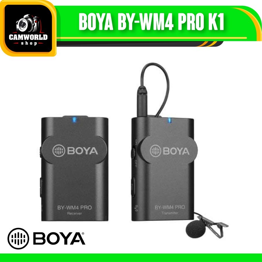 Jual Boya BY-WM4 Pro K-1 Wireless Microphone | Shopee Indonesia