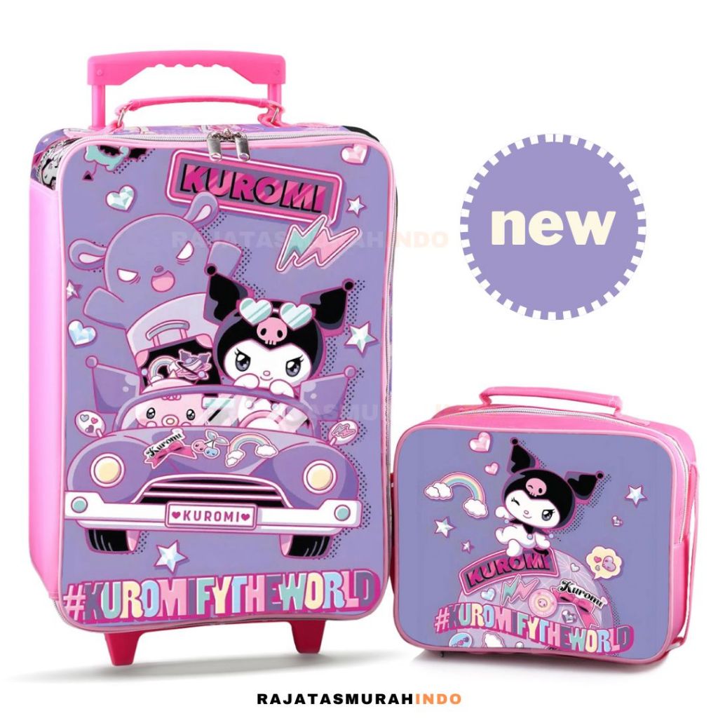 Jual koper Anak - Set Koper &Lunch Bag Anak Bahan Sponge Tahan Air LOL ...