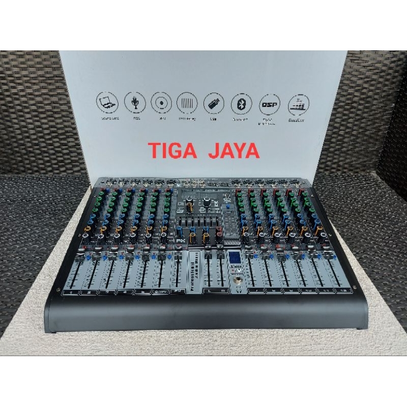 Jual Mixer Audio Ashley Edition 12 12 Edition Edition12 Channel Reverb 256 Ori | Shopee Indonesia