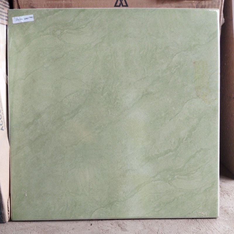 Jual Keramik 40 x 40 Sisilia Green (motif hijau urat Marble) KWC ...