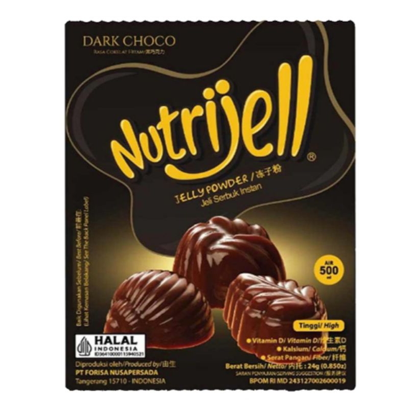 Jual Nutrijell Dark Choco 24g | Shopee Indonesia