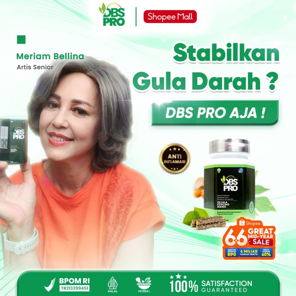 Jual Dbs Pro (2 dbs + 1 teh insulin) Obat Diabetes, Obat pilihan Untuk ...
