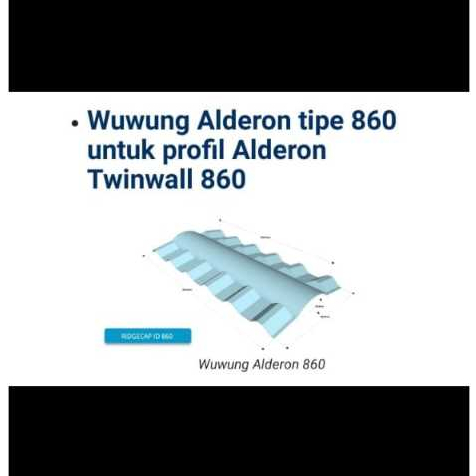 Jual Nok C Wuwung Alderon Tipe 830 Profil Atap Alderon | Shopee Indonesia
