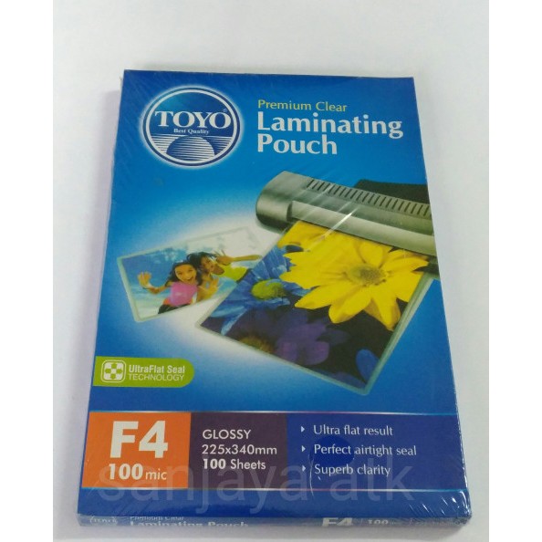 Jual LAMINATING TOYO Folio PACK | Shopee Indonesia