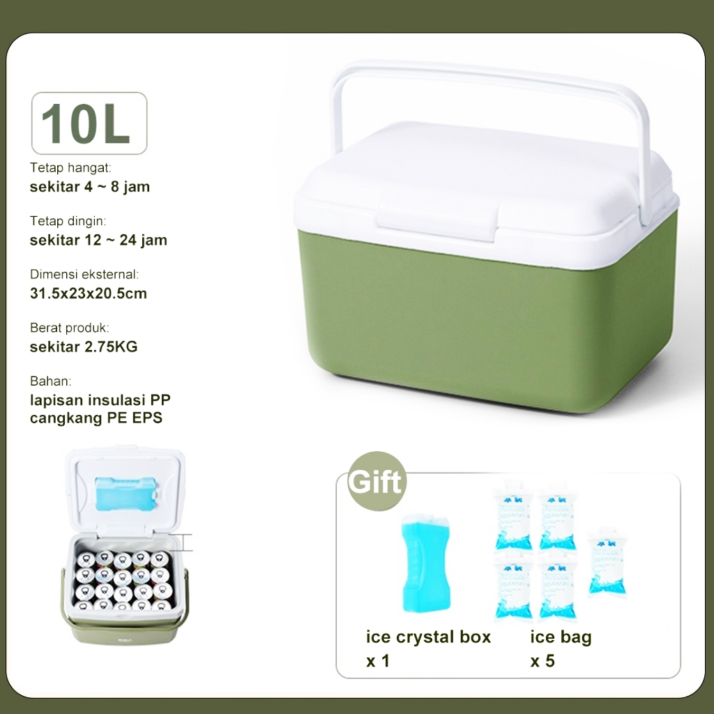 Jual 【Beli 1 Dapat 6】Cooler Box LION STAR Marina Cooler Box outdoor6s ...