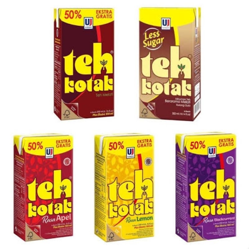 Jual Teh Kotak 300ml All variant | Shopee Indonesia