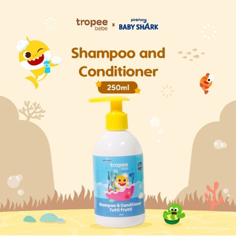Jual TROPEE BEBE SHAMPOO & CONDITIONER TUTTI FRUTTI 250ML | Shopee ...