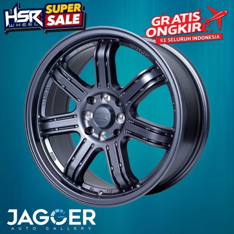 Jual Velg Mobil Promo HSR SIAK R17 H8 4x100 4x114,3 Ring 17 Cocok Kijang LGX Honda Jazz Toyota ...