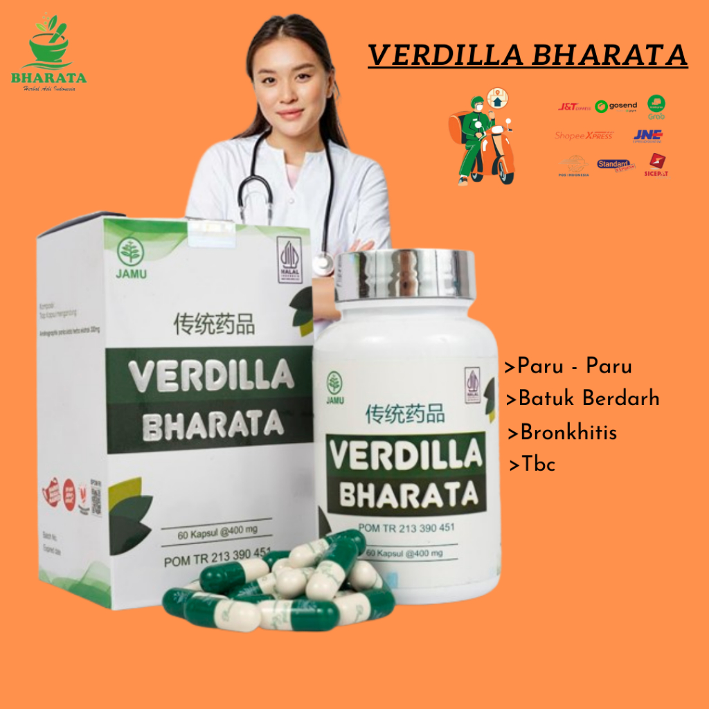 Jual Verdilla Bharata Obat Sinusitis Batuk Berdarah Paru Paru Batuk ...