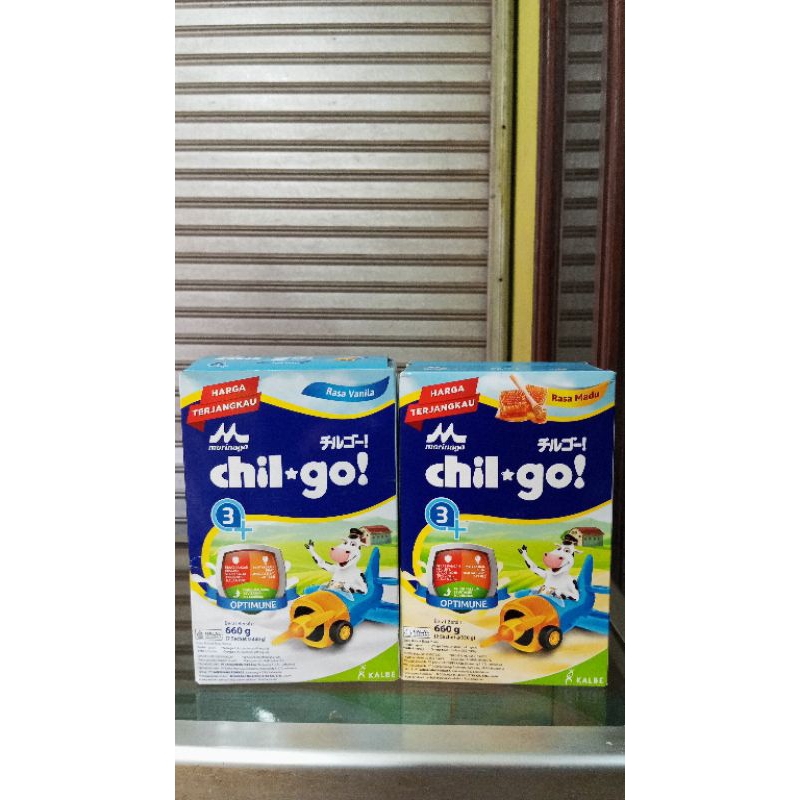 Jual Susu Morinaga Chil Go Powder 660 Gram Susu Bubuk Formula ...