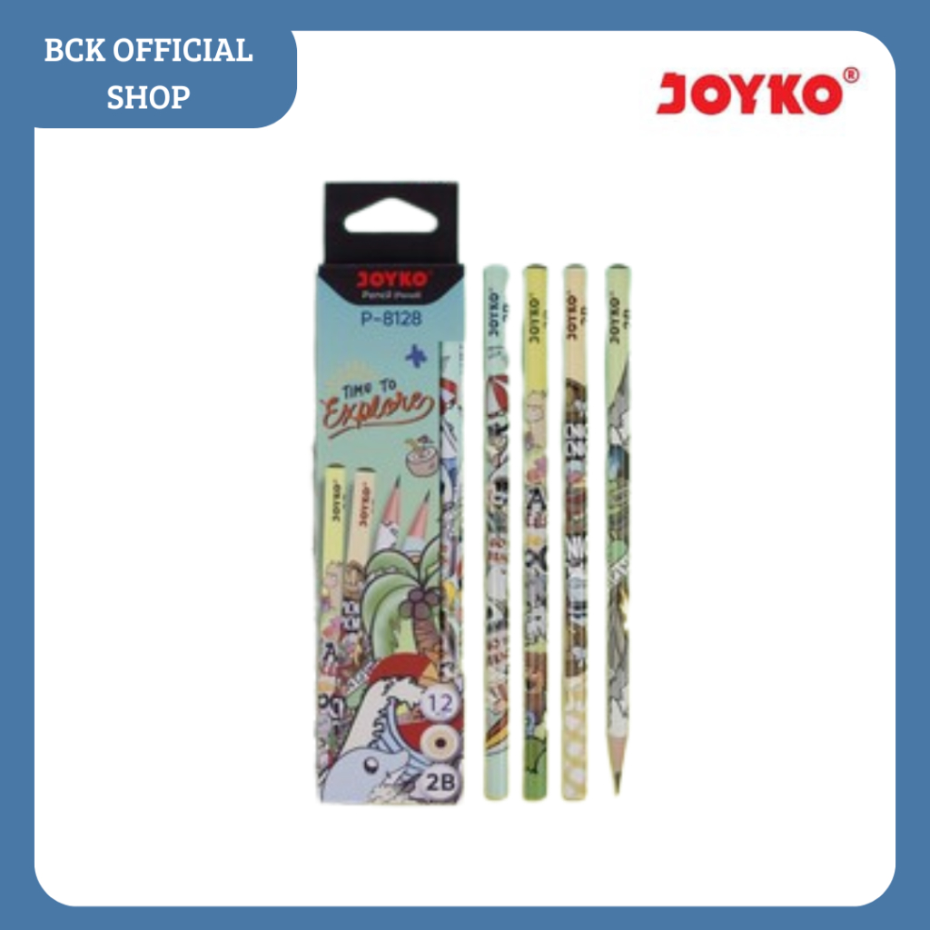Jual Pensil Pencil Joyko P-8128 2B (DUS) | Shopee Indonesia