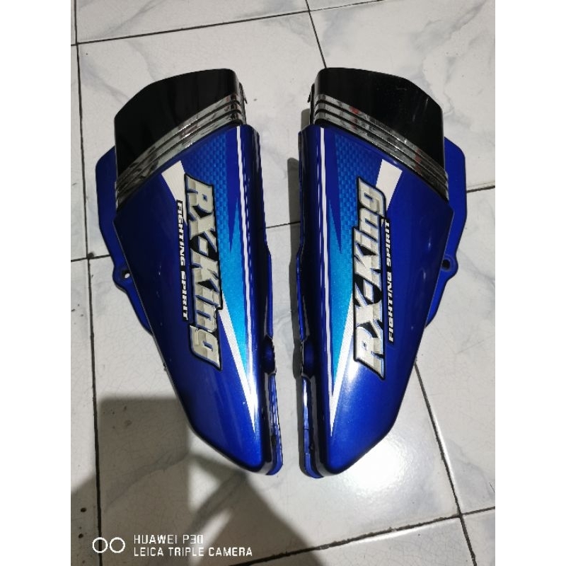 Jual COVER SIDE BOX AKI RX KING 2003 BIRU ORIGINAL BAWAAN UNIT | Shopee ...