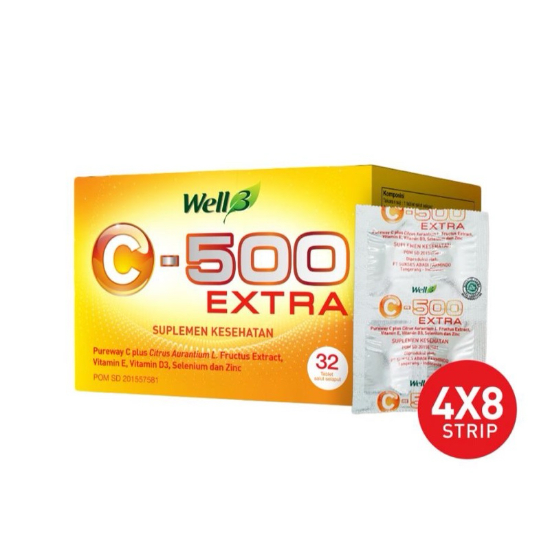 Jual CNI MEDAN WELL 3 C-500 EXTRA (free 2 tablet) | Shopee Indonesia