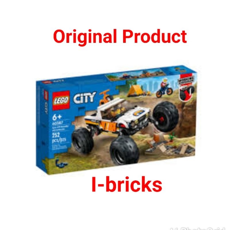 Jual LEGO City 60387 4x4 Off-Roader Adventures | Shopee Indonesia