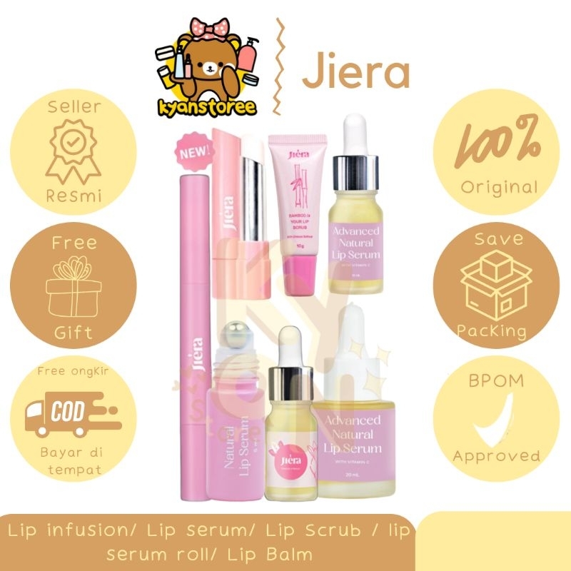 Jual JIERA LIP SERUM / JIERA LIP INFUSION / JIERA LIP SERUM ROLL ON ...