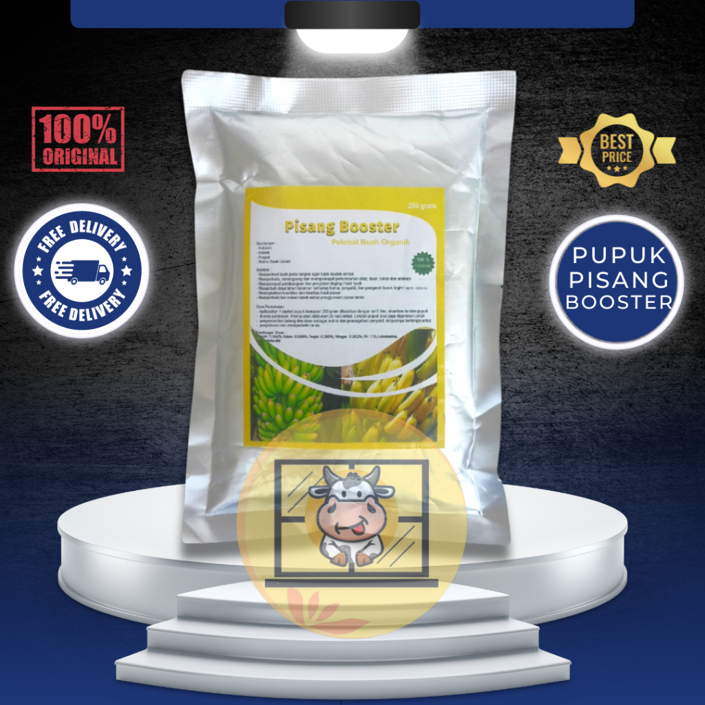 Jual Pupuk Pelebat Buah Pisang 250 gram - Pisang Booster 250 gram - Pupuk Organik Pohon Pisang ...