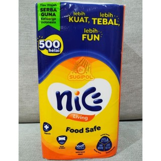 Jual (3pax) New! Nice Facial Tissue 500 helai 2ply lebih kuat lebih ...
