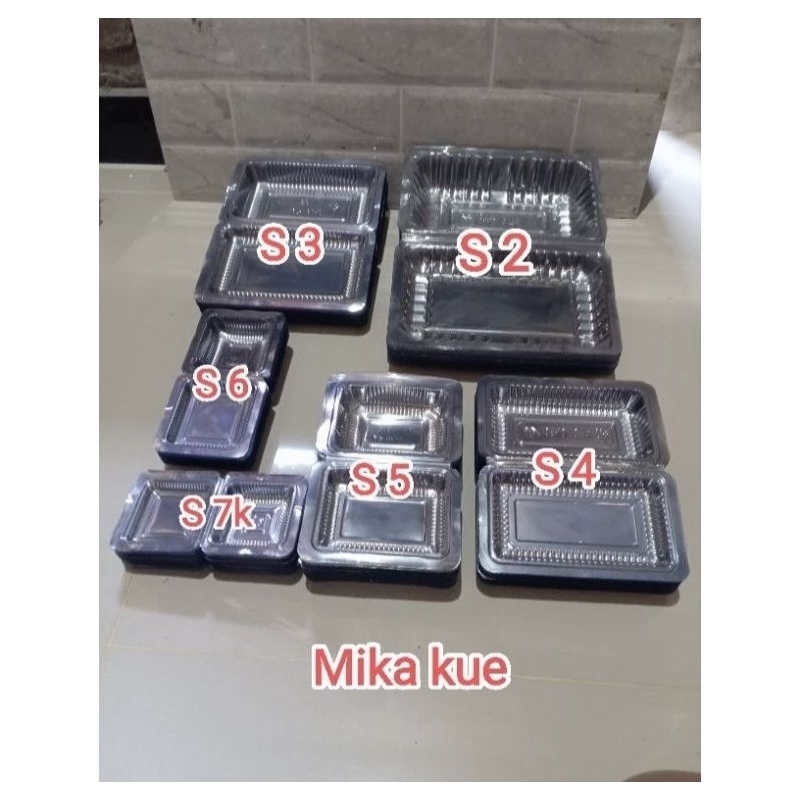 Jual Mika Plastik Kue / Mika Jajanan Nasi S2/3/4/5/6/7 Best Seller | Shopee Indonesia