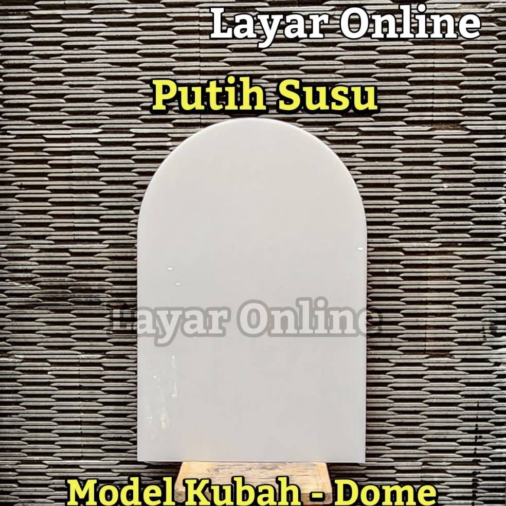 Jual Belanja Mantap Acrylic 2mm MODEL KUBAH Akrilik Papan Ucapan ...