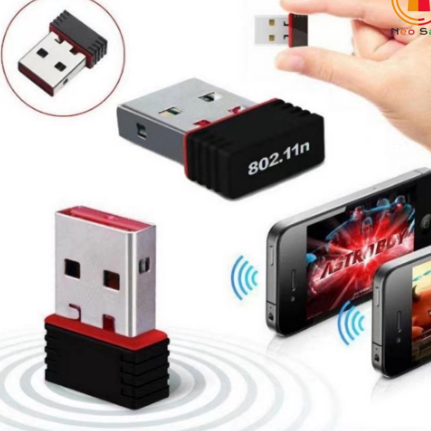Jual Potongan Mini USB WiFi Wireless Adapter Network LAN Card 8211 ...