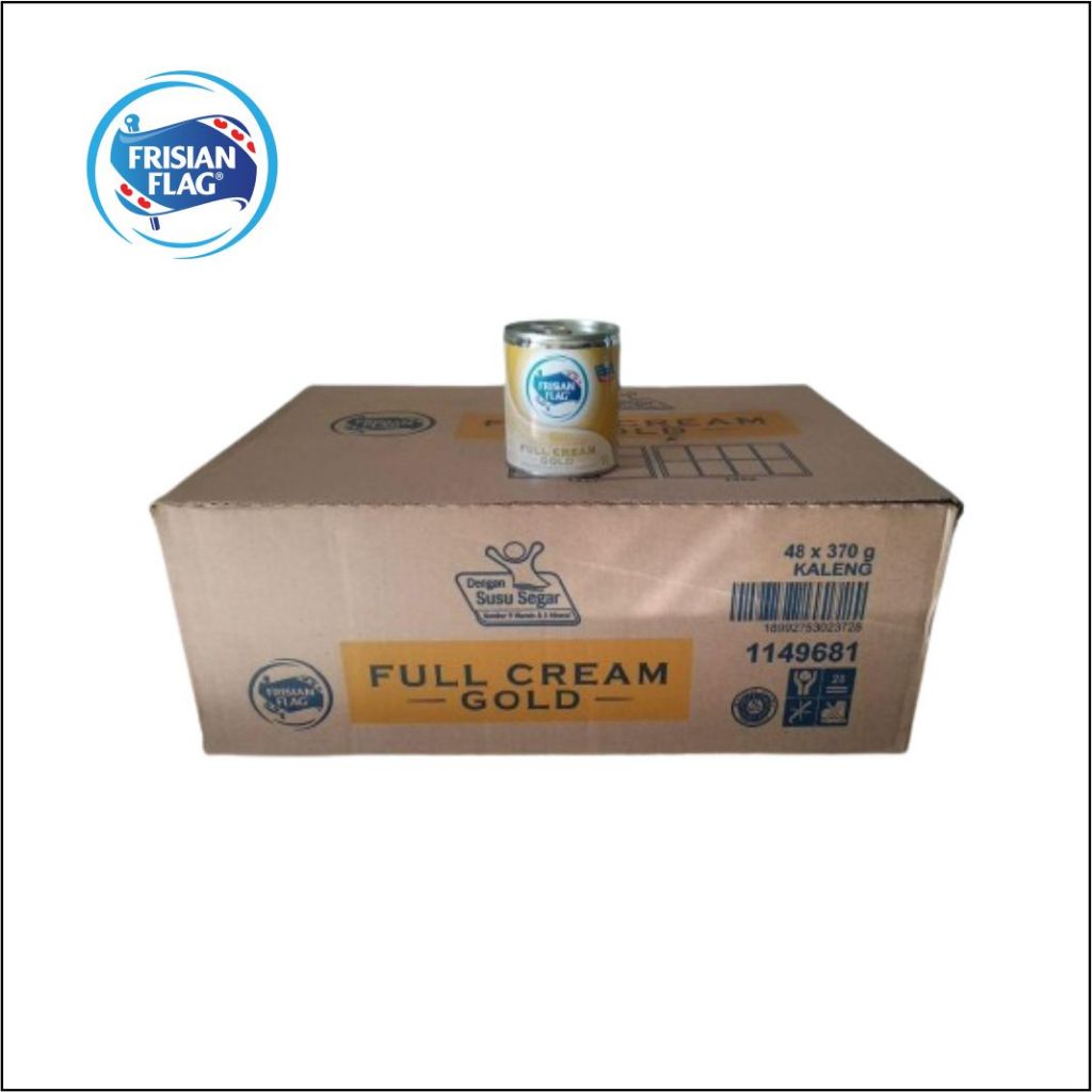 Jual SUSU BENDERA GOLD KALENG 370G(1 KARTON) | Shopee Indonesia