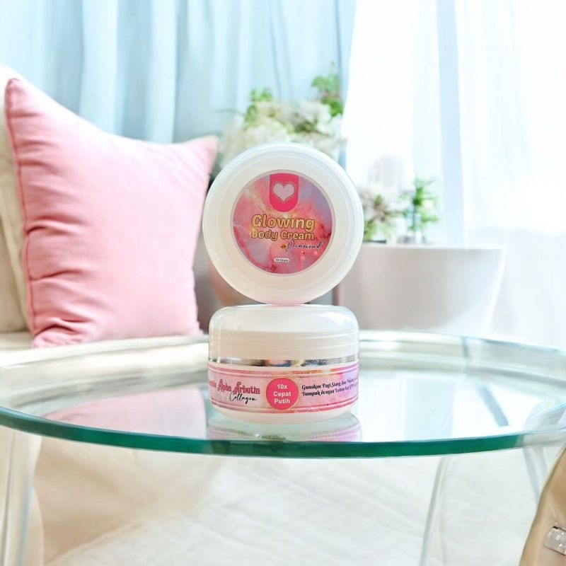Jual Glowing Body Cream 15X extract whitening ( 2 pot ) | Shopee Indonesia