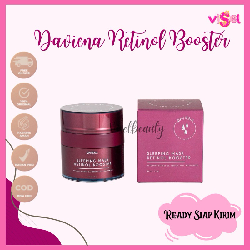Jual DAVIENA RETINOL BOOSTER DAVIENA SLEEPING MASK RETINOL BOOSTER ...