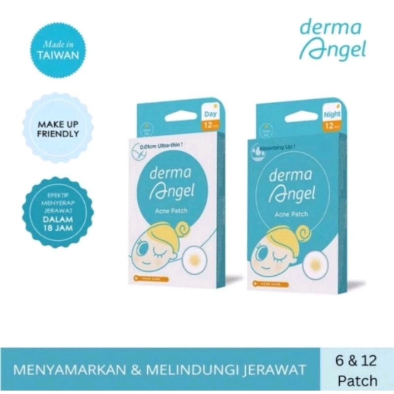Jual Derma Angel Acne Patch Day & Night | Shopee Indonesia