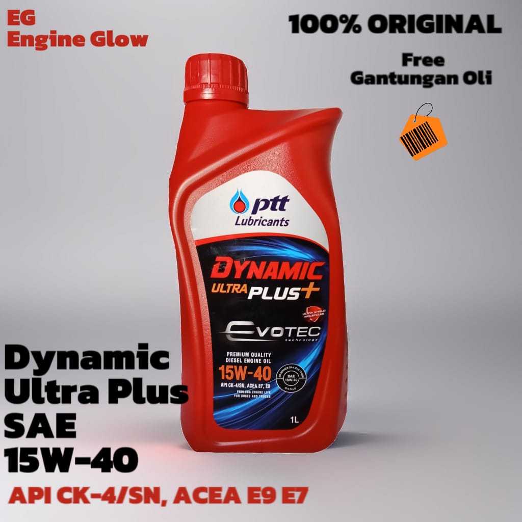 Jual PTT DYNAMIC ULTRA PLUS SAE 15W-40 1 LITER | Shopee Indonesia