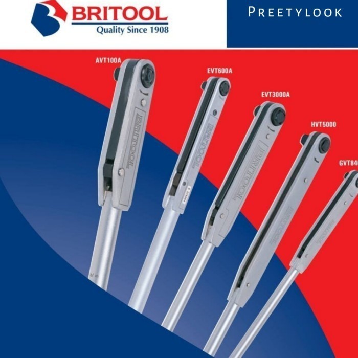 Jual BRITOOL GVT 8400 Kunci Moment Torsi / Torque Wrench Original ...