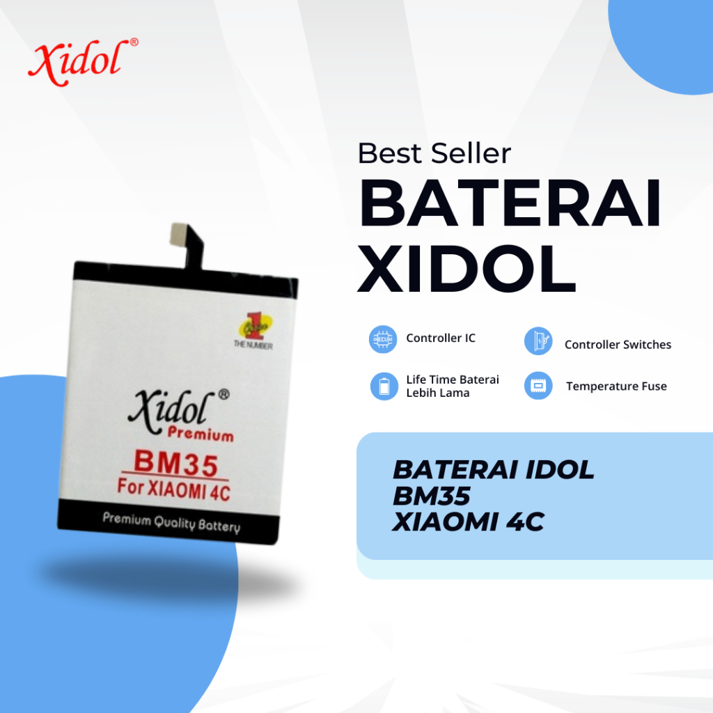 Jual BATERAI XIDOL XIAOMI 4C BM35 PREMIUM BERGARANSI | Shopee Indonesia