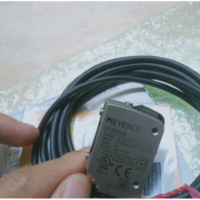 Jual LASER SENSOR KEYENCE LR-ZH500N ORIGINAL ASLI JAPAN | Shopee Indonesia