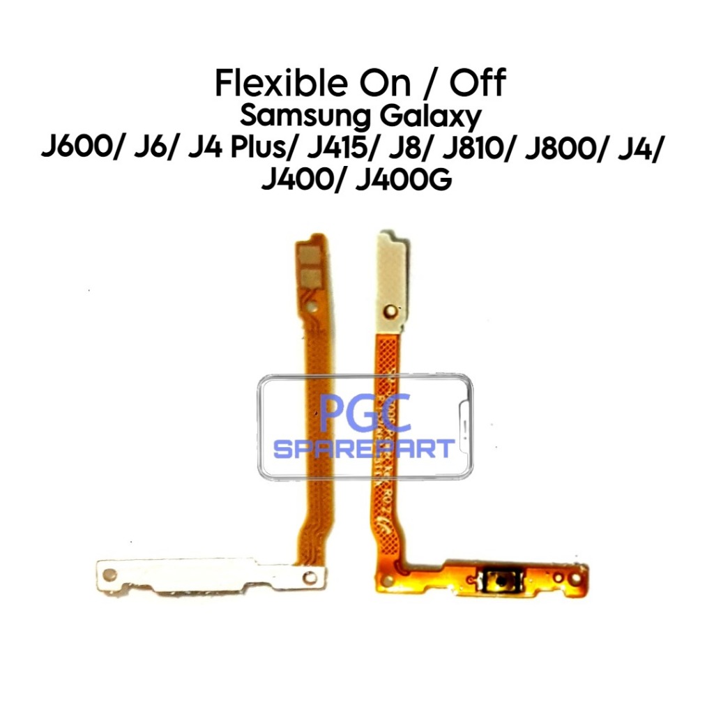 Jual Flexible Konektor Power On Off Samsung Galaxy J4+ / J6 / J6+ / J415 / J600 / J610 / J800 ...