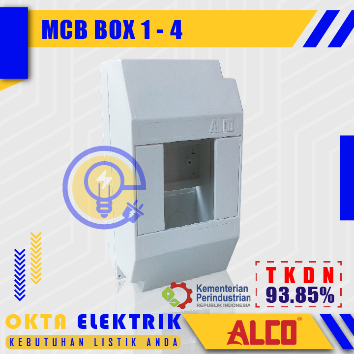 Jual MCB BOX 1 - 4 GANG / MCB BOX 4 GANG / MCB BOX METERAN 4 GANG ...
