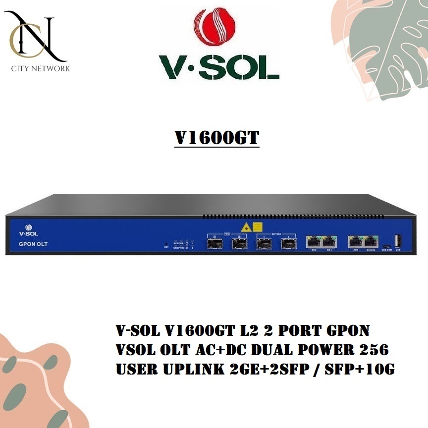 Jual VSOL V1600GT L2 2 PORT GPON V-SOL OLT | Shopee Indonesia