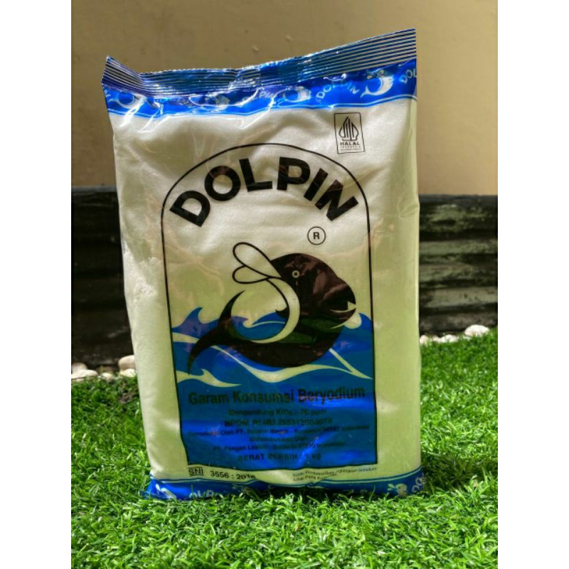 Jual Garam Konsumsi Beryodium Merek Dolpin 1 Kg | Shopee Indonesia