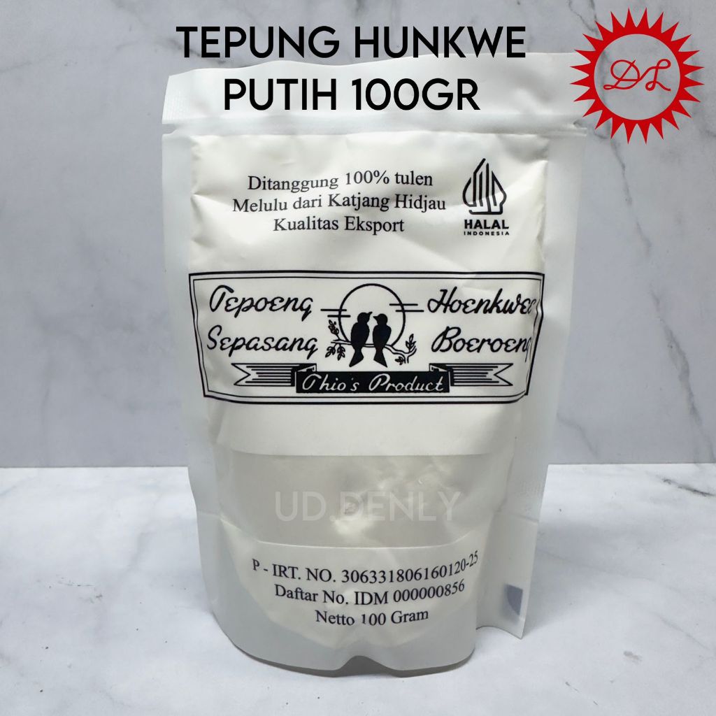 Jual Tepung Hunkwe Cap Sepasang Burung 100gr | Shopee Indonesia