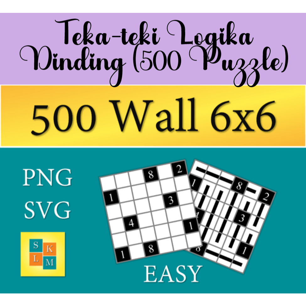Jual Teka-teki Logika Dinding (500 Puzzle) | Shopee Indonesia