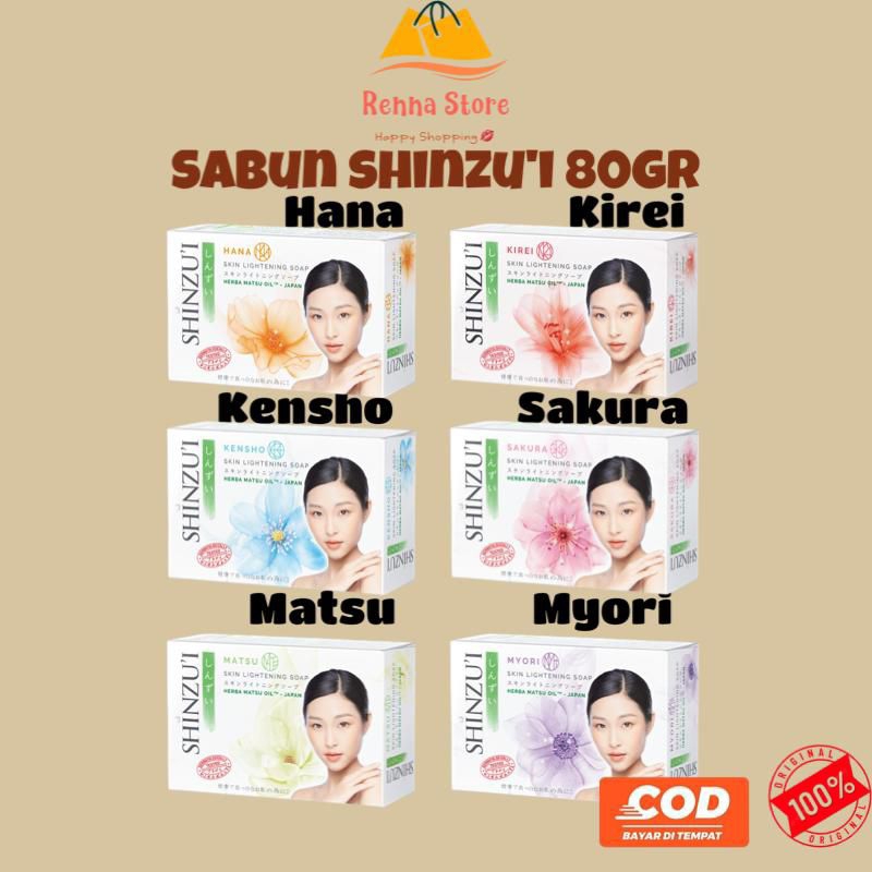 Jual Sabun SHINZUI 80gr (10 pcs) Lightening Soap Batang | Shopee Indonesia