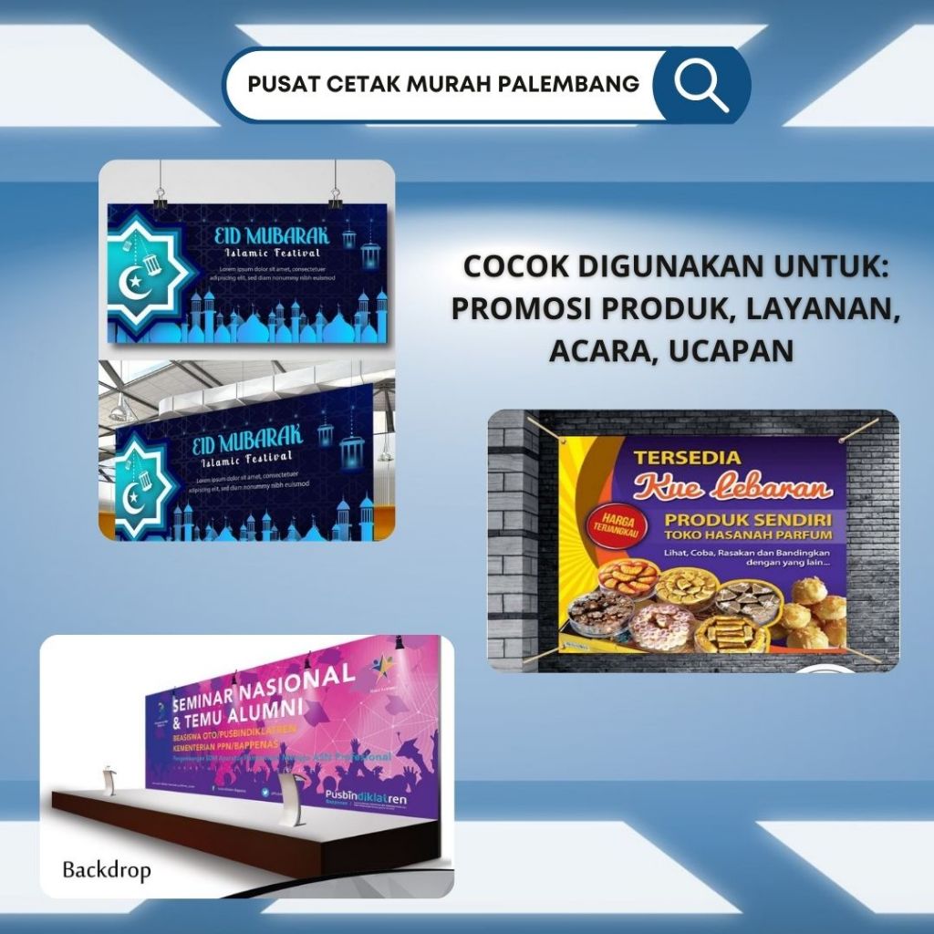 Jual CETAK SPANDUK BANNER MURAH BAHAN FLEXY 300 GSM | Shopee Indonesia